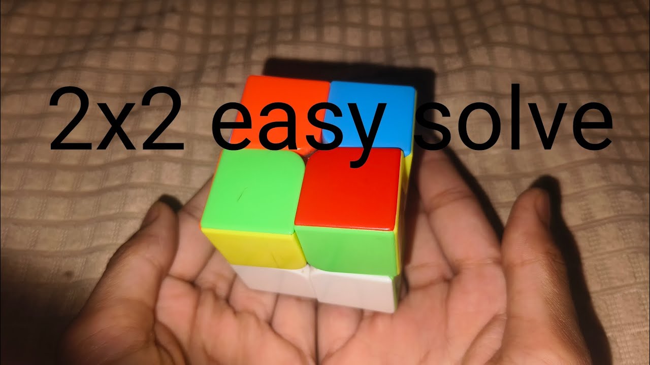 How to solve 2x2 cube#viral video#entertainment ️ - YouTube