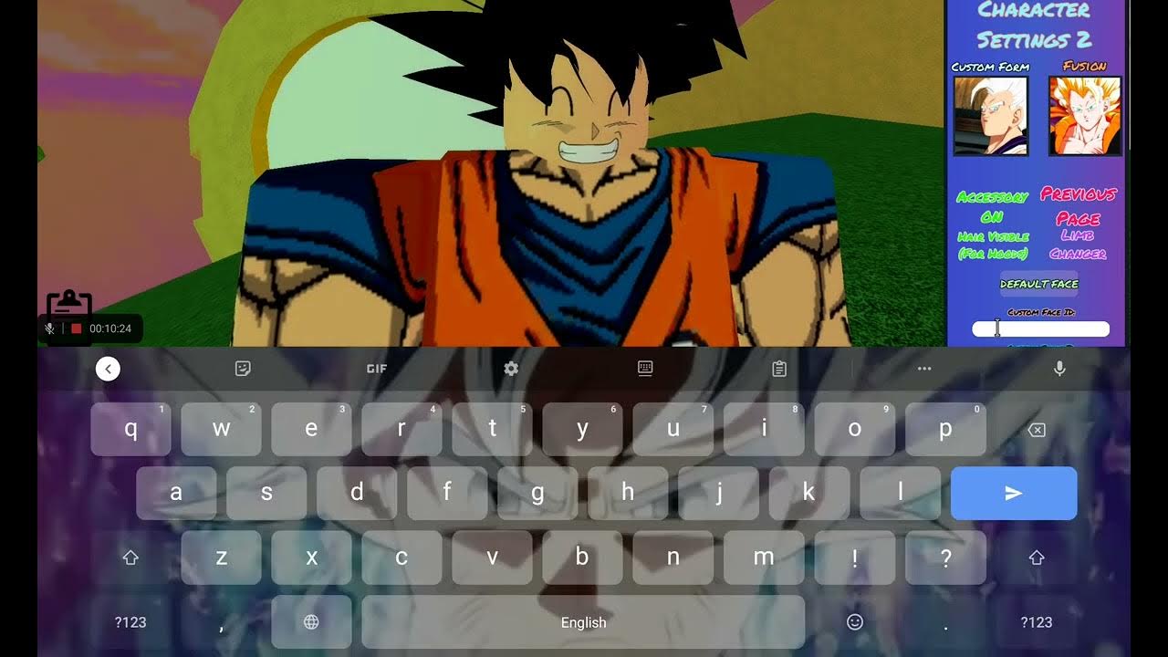 How to make Goku battle of gods in dragon ball rp azure codes in description - YouTube