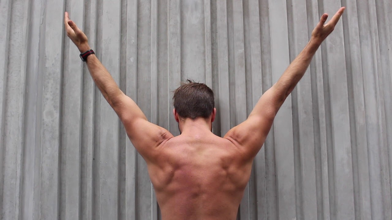 Prone Y Arm Raises - YouTube
