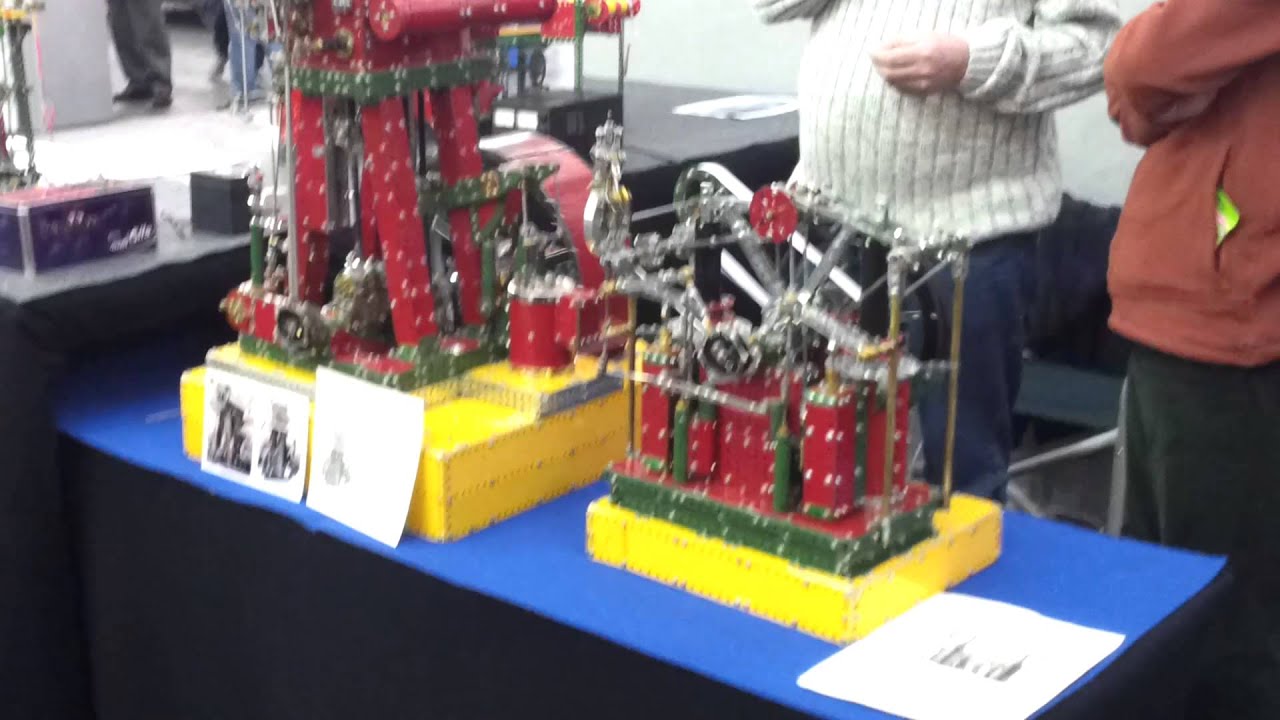 Really cool meccano machines - YouTube