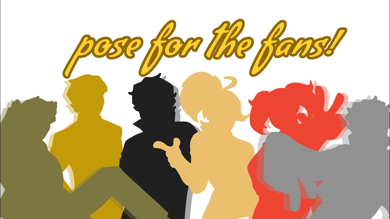 Pose for the fans! // fnaf // fnaf human au - YouTube