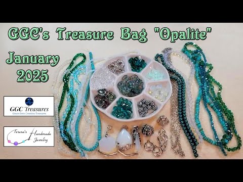 GGC's Treasure Bag | January 2025 | Opalite #ggcbeginningbeaders # ...