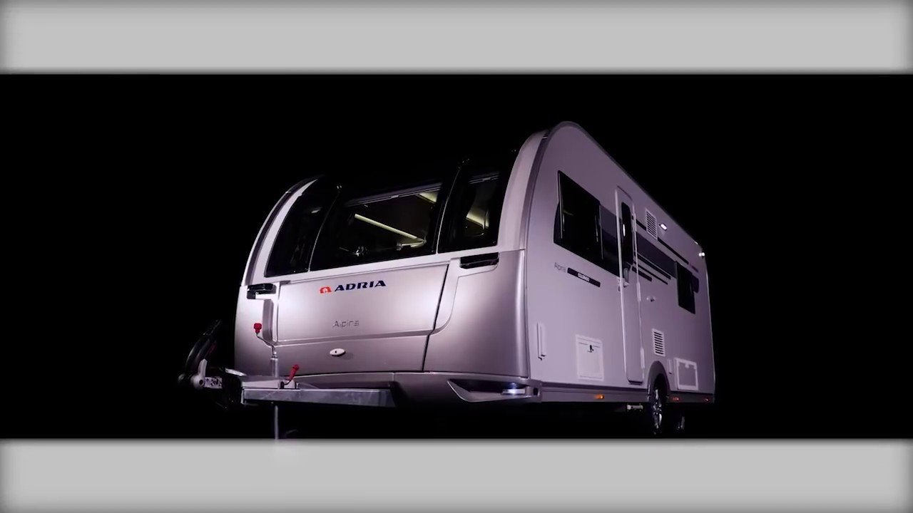 Explore The Adria Alpina Caravan Range - YouTube