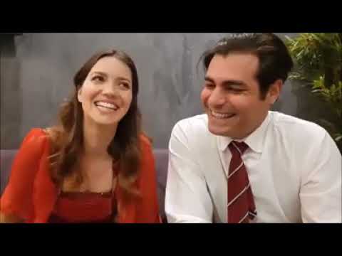 19/09/2018 Nathalia Dill e Thiago Lacerda respondendo perguntas no Gshow