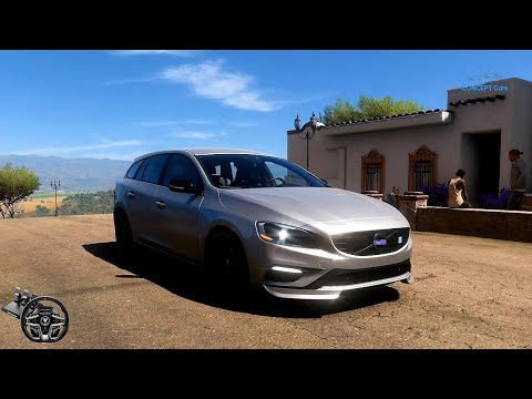 Volvo V60 Polestar - Forza Horizon 5 | Thrustmaster T248 - YouTube