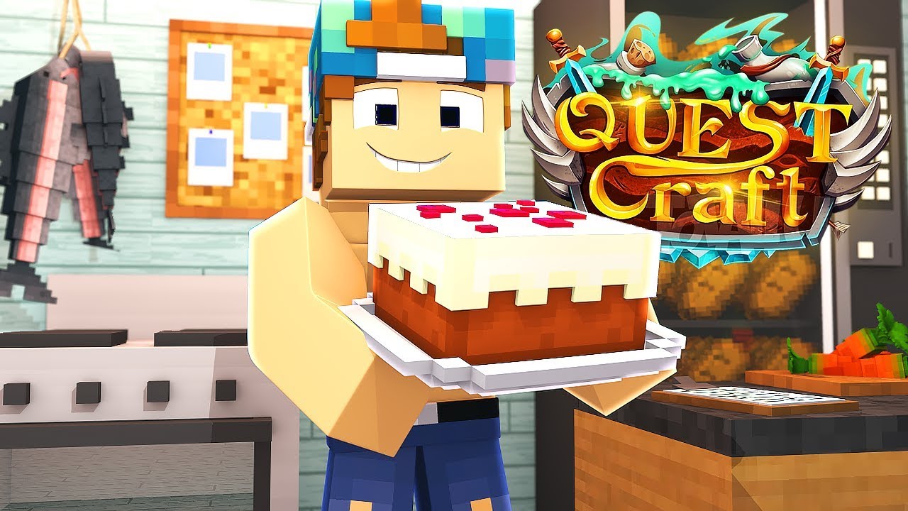 MY OWN BAKERY! | QuestCraft #23 - YouTube