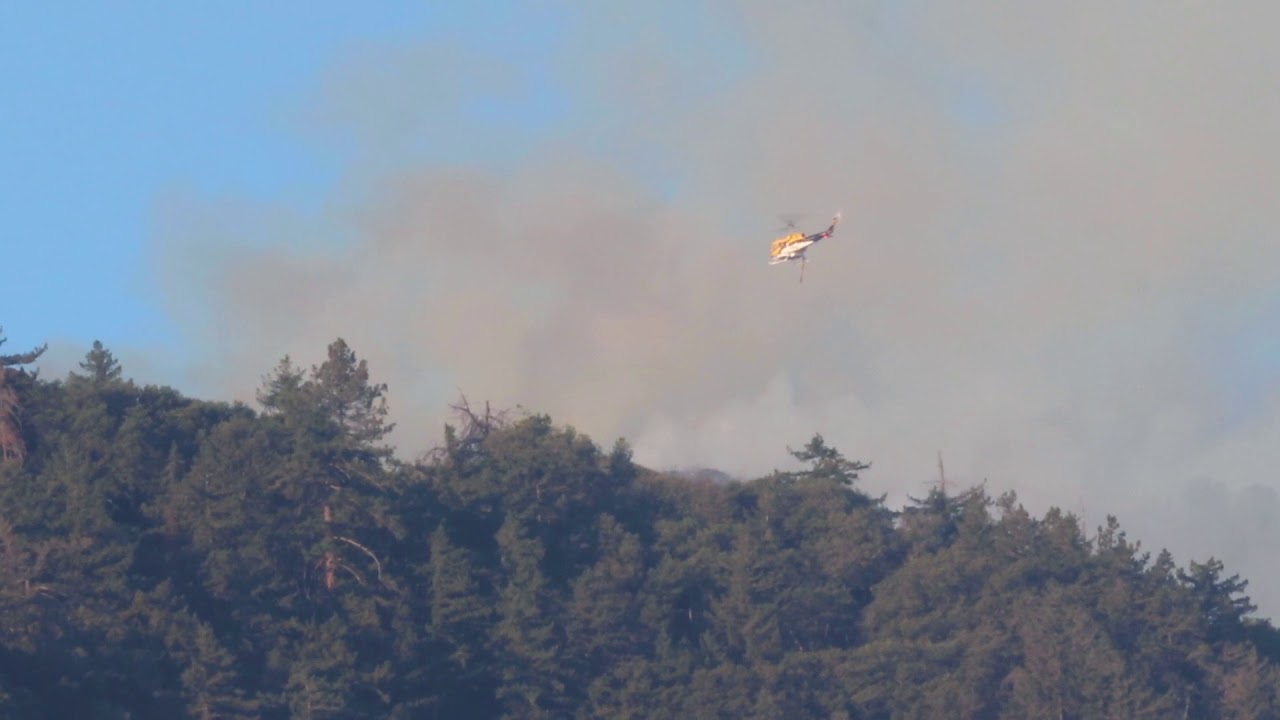 Holy Jim Fire California Wildfire Incident Tuesday AM Activity Update ...