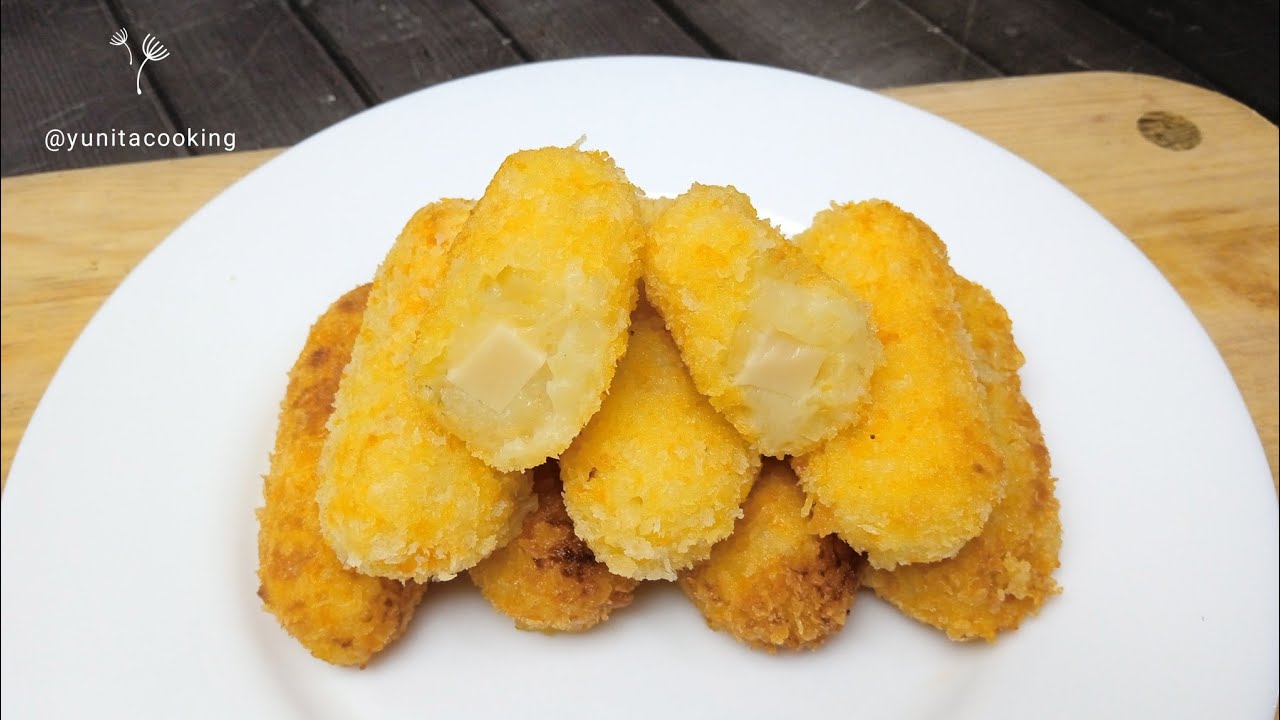 POTATO CHEESE STICKS | Cemilan Berbahan Kentang dan Keju - YouTube
