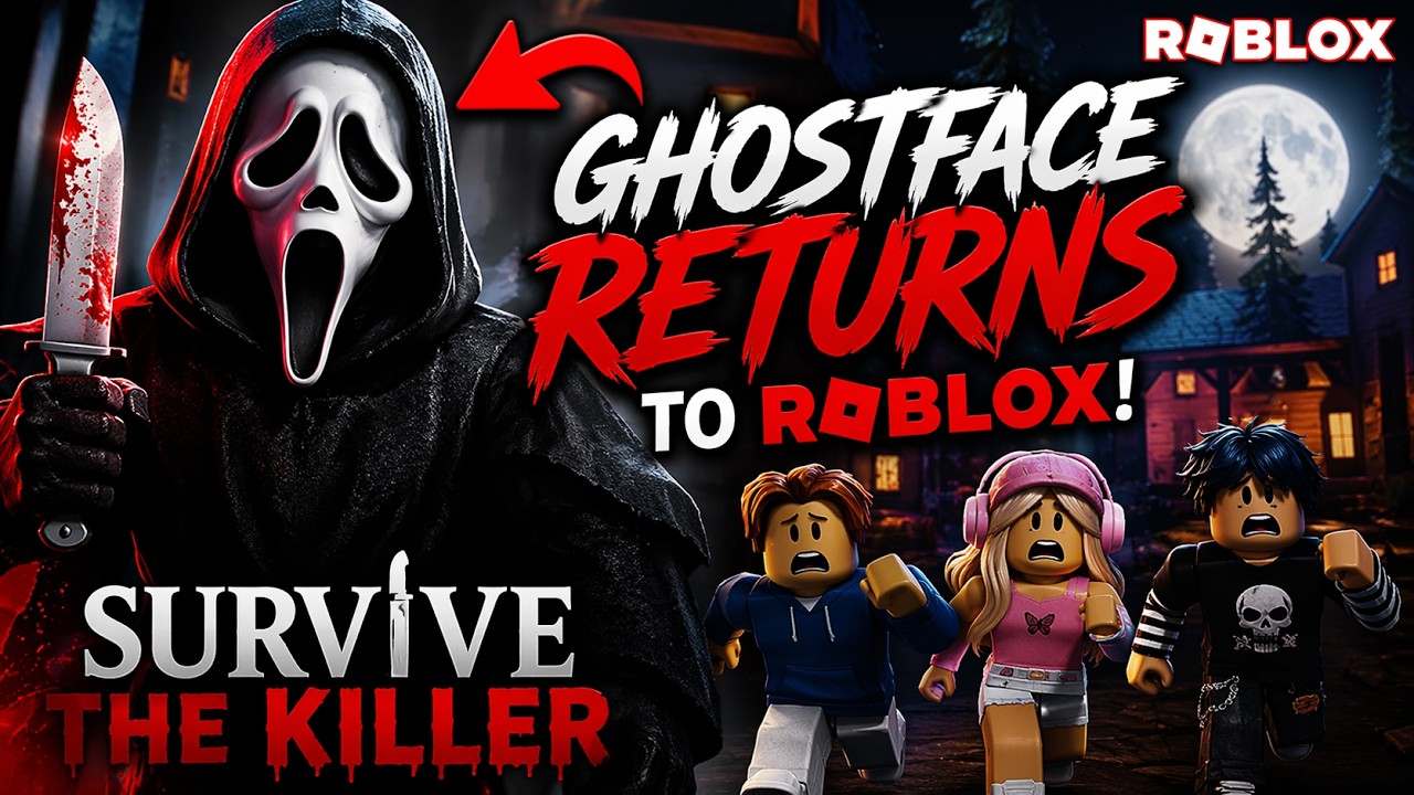 Ghostface RETURNS to Roblox Survive the Killer! (Full Gameplay) - YouTube