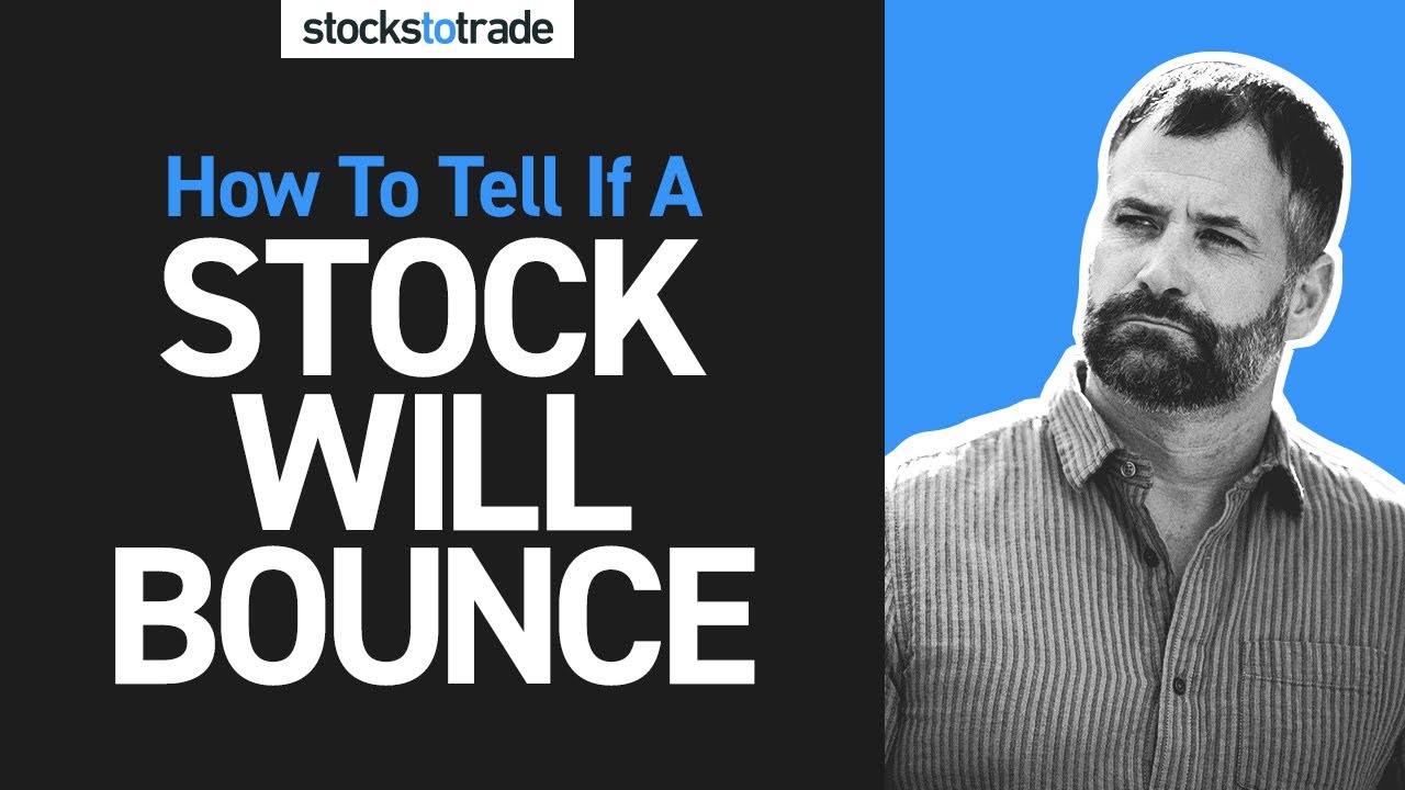 How To Tell If A Stock Will Bounce 3 Key Indicators YouTube How To Tell If A Stock Will Bounce 3 Key Indicators YouTube