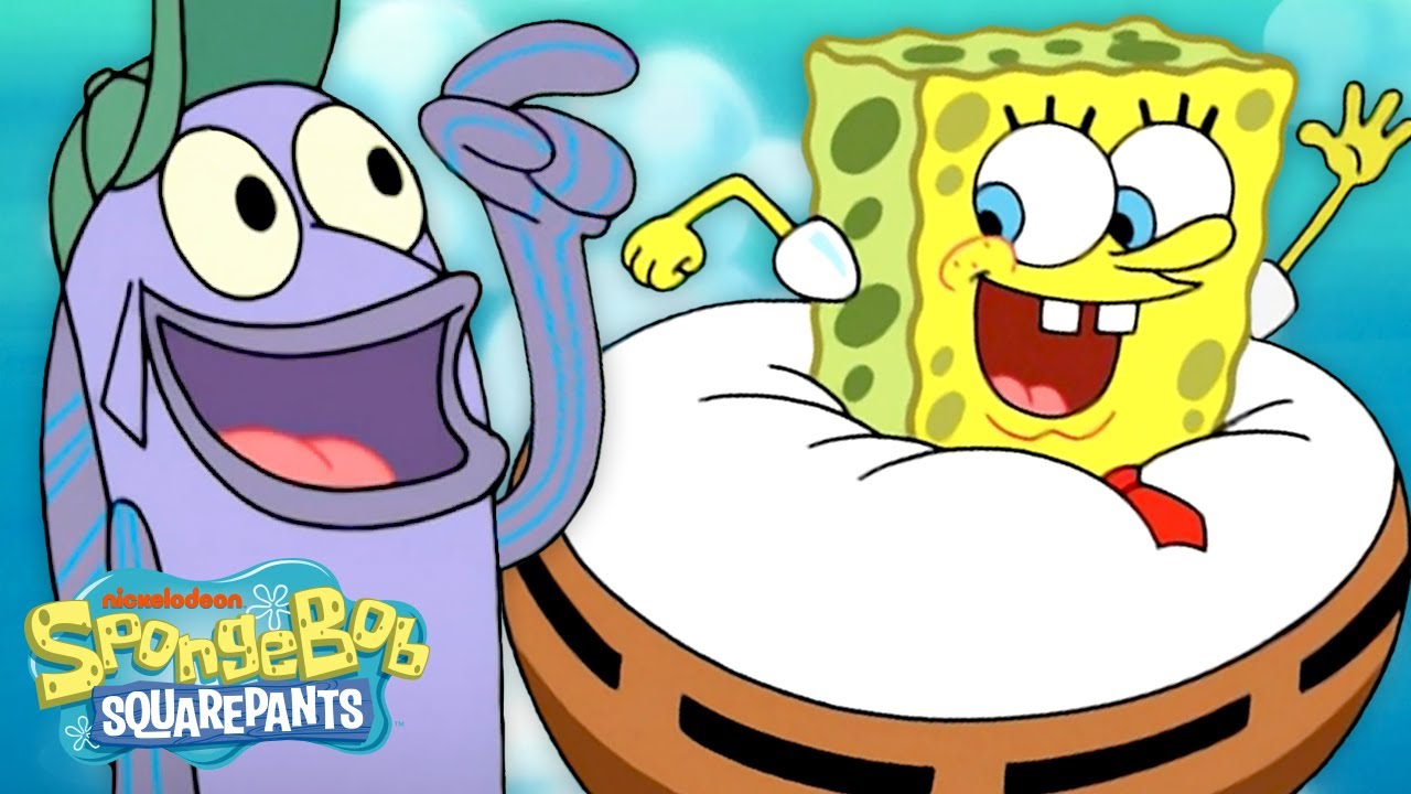 SpongeBob's "He's Flying" Song! 🎶 | Music Video (HD ...
