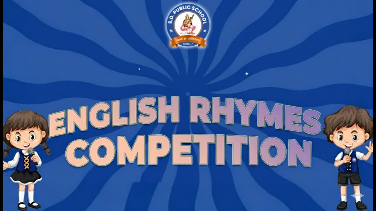 SDPS English Rhymes Competition | Little Voices, Big Expressions 🎶📚 ...