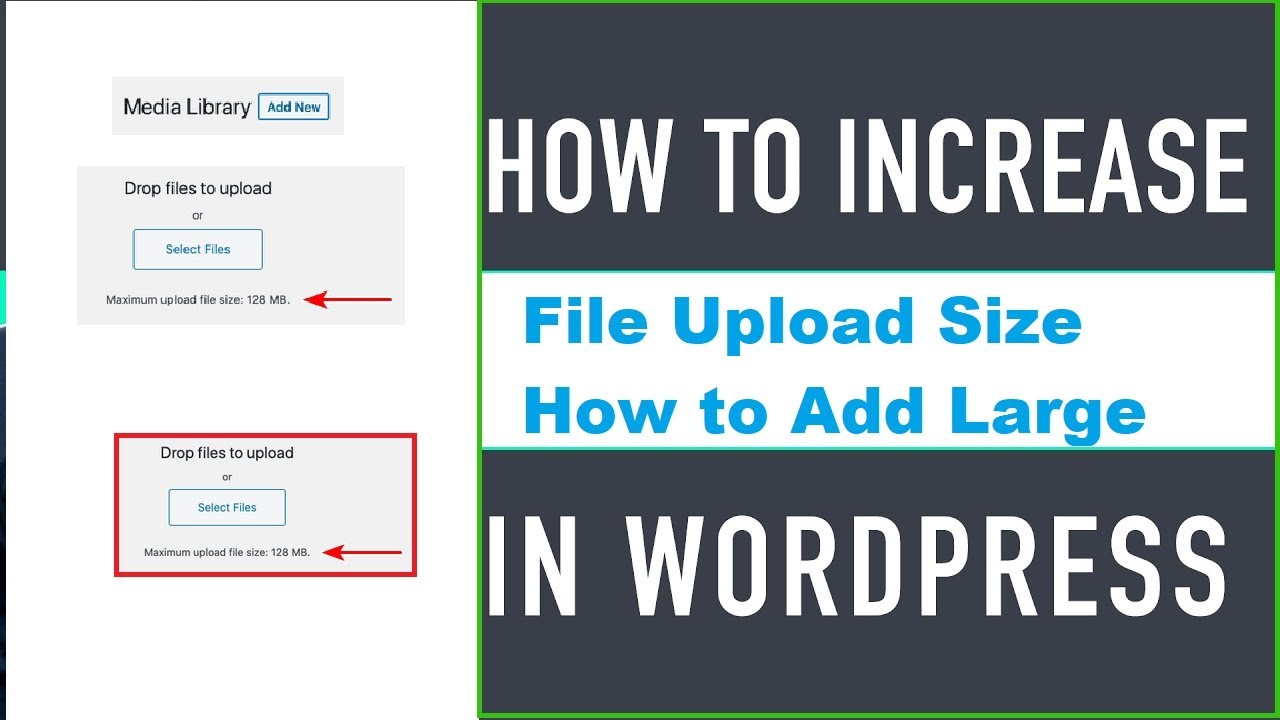 How To Increase Maximum Upload File Size In WordPress Hindi Increase How To Increase Maximum Upload File Size In WordPress Hindi Increase