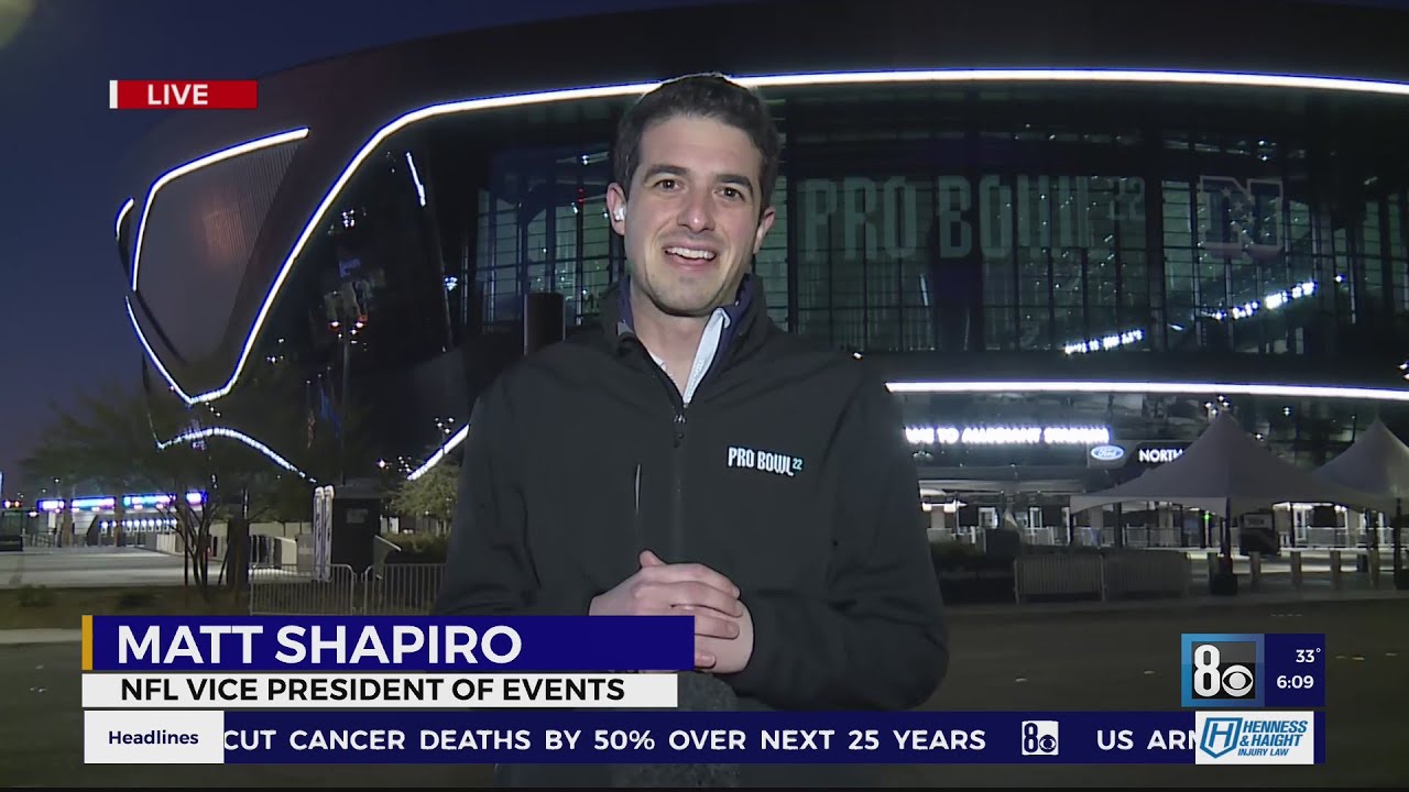 NFL VP of Events Matt Shapiro talks about NFL Pro Bowl - YouTube
