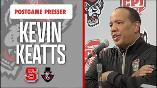 NC State basketball coach Kevin Keatts post-Austin Peay by @The ...
