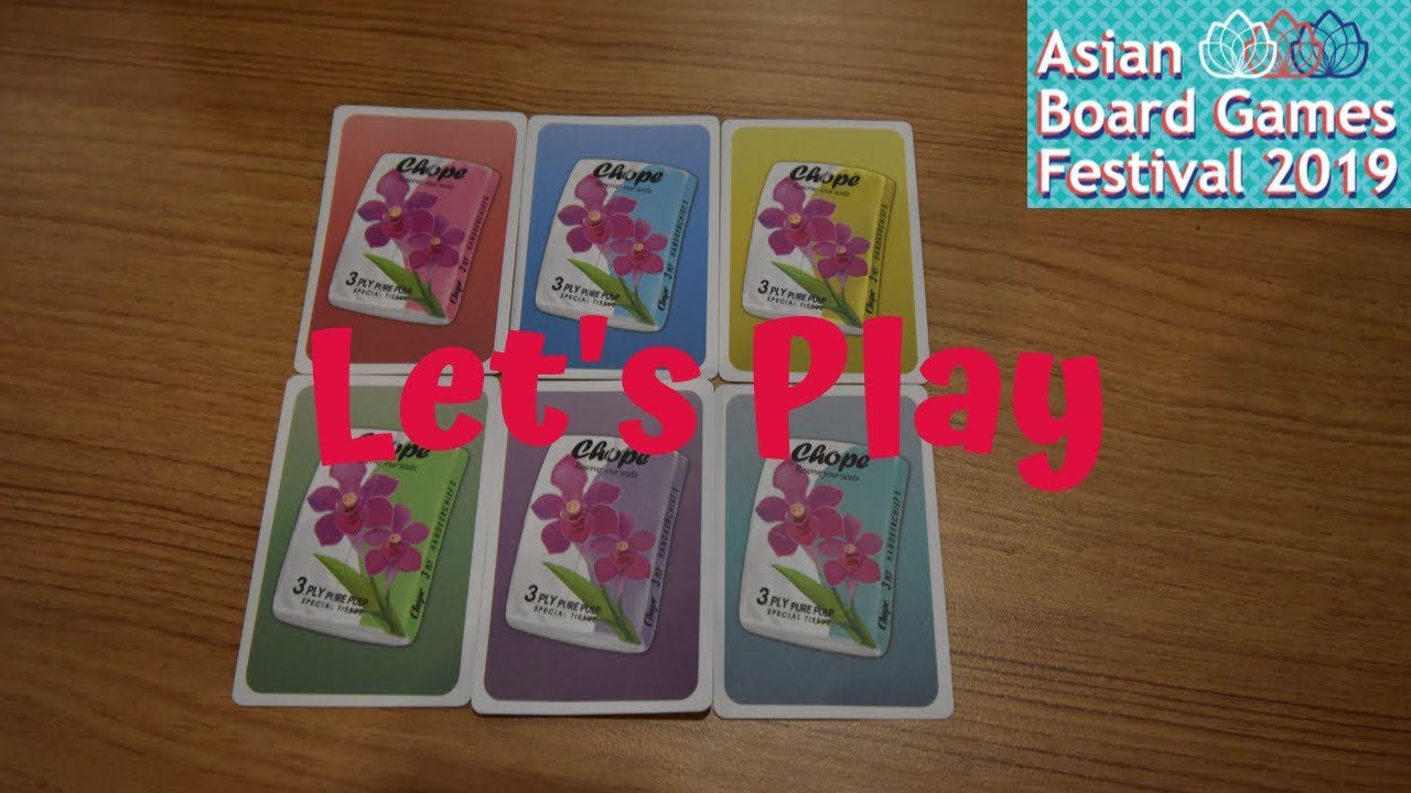Chope! The Card Game @ Asian Board Game Festival 2019 - Let's Play ...