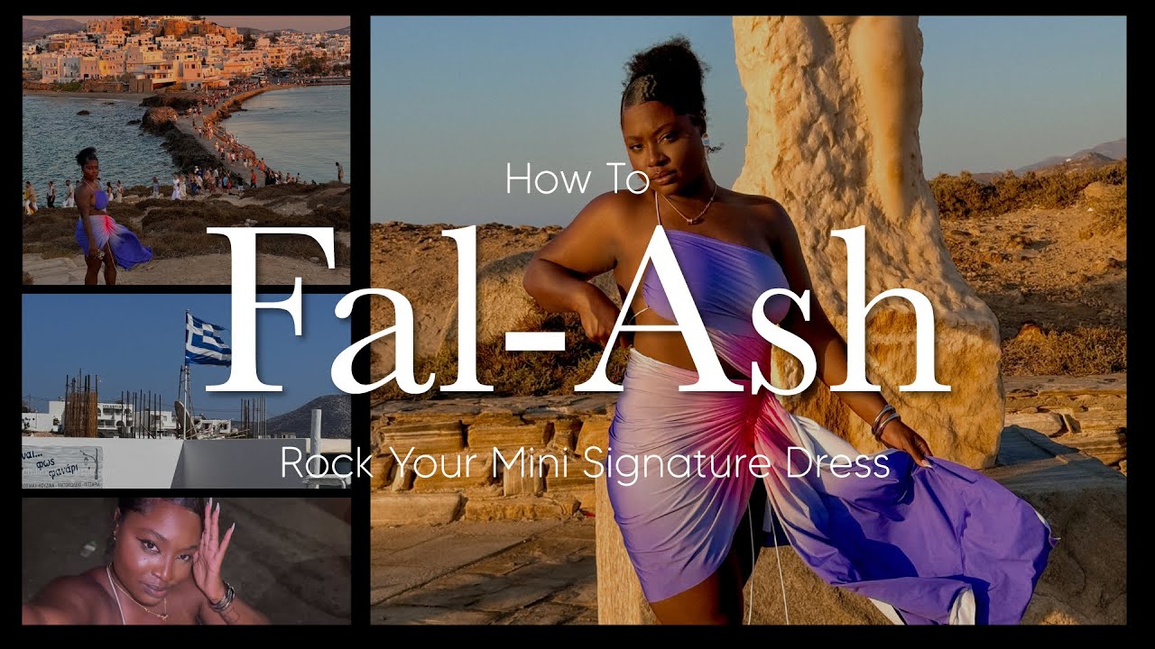 How to Put On a Fal-Ash Dress - YouTube
