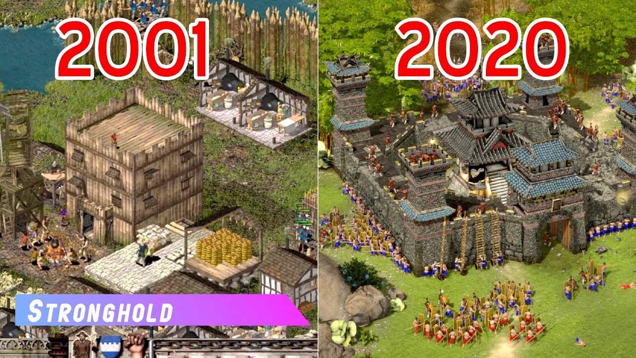 Evolution of Stronghold Games (2001-2020) - YouTube