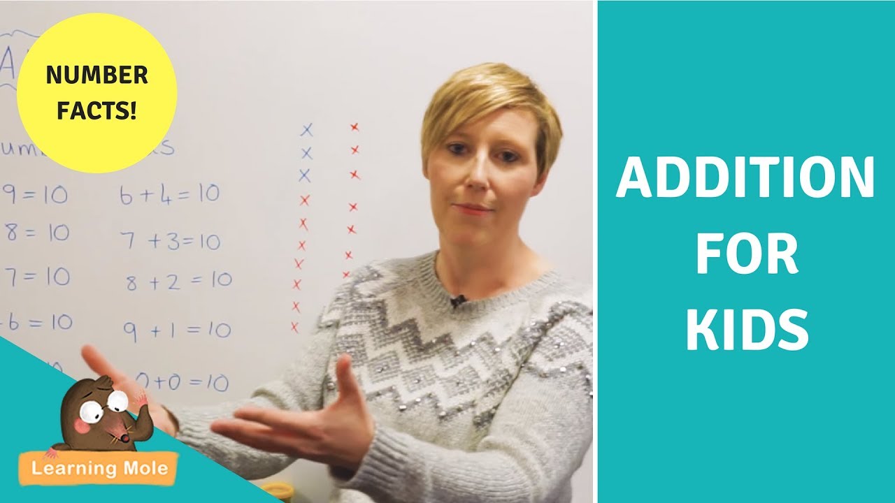 Addition for Kids - Number Facts - Math Games - How to Add? - YouTube
