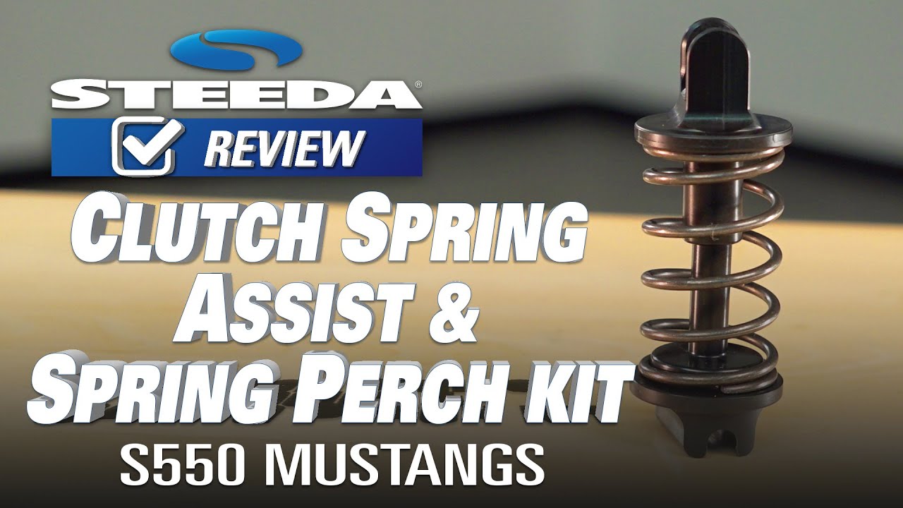 Steeda Mustang Clutch Spring Assist and Spring Perch Kit 555 7027 - YouTube