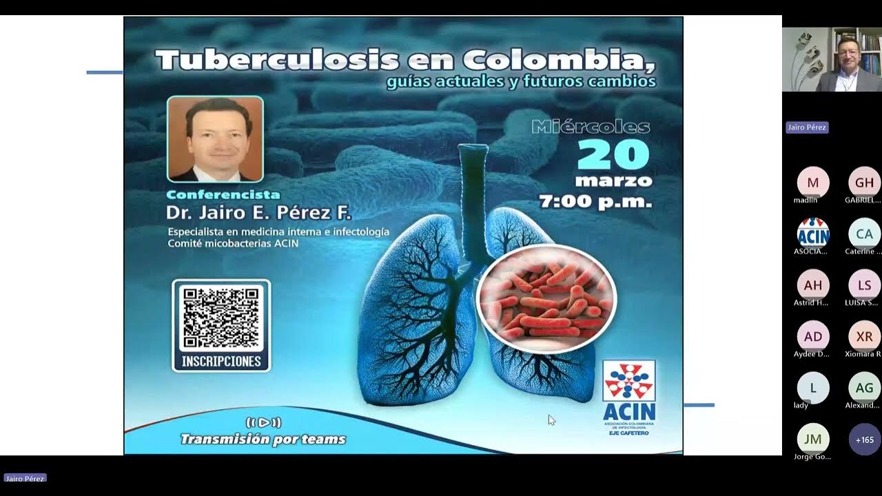 TUBERCULOSIS EN COLOMBIA, GUÍAS ACTUALES Y FUTUROS CAMBIOS - YouTube