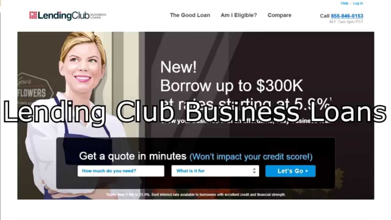 Lending Club Video Review - Top 10 Best Business Loans - YouTube