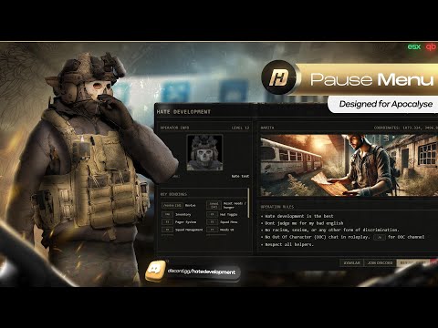 Fivem Pausemenu | Hate Development - YouTube