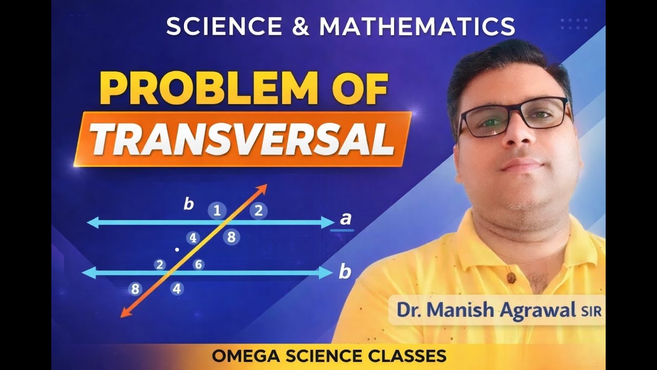 Basic Concept of Parallel Lines & Transversal | Geometry Made Easy ...