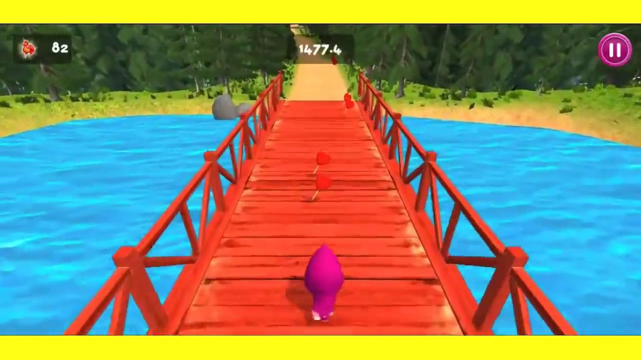 Masha Run - Masha and Bear game | Android Gameplay - YouTube