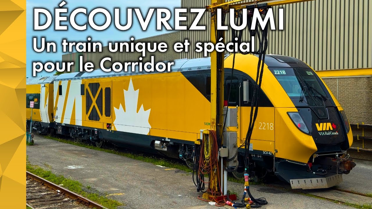 Découvrez Lumi et la nouvelle flotte de VIA Rail : Un train unique pour ...