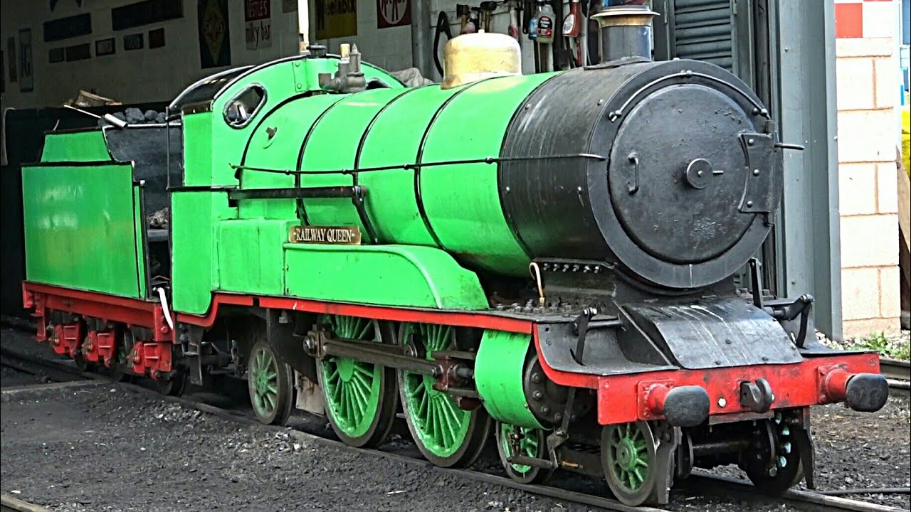 RHYL MINIATURE RAILWAY - early morning featuring Henry Greenly's ...