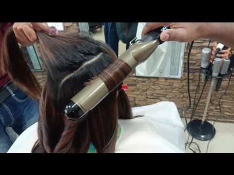 Hair Tong styling in just 3 minutes - YouTube