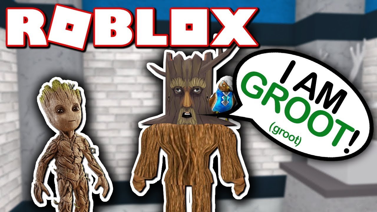 I AM GROOT!! (Roblox Murder Mystery 2) - YouTube