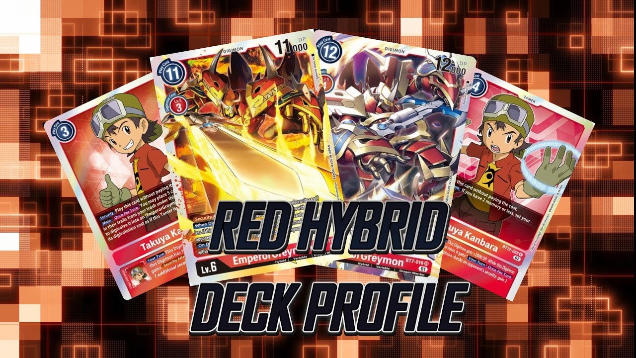 Red Hybrid Deck Profile [BT13 Format] - YouTube