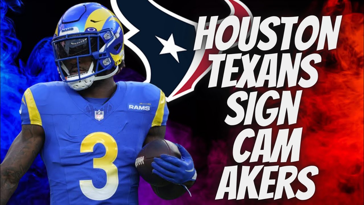 Houston Texans Sign Cam Akers - YouTube