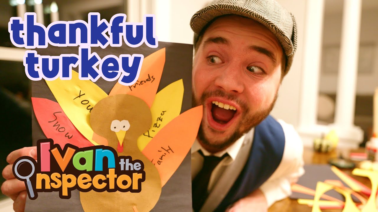 How To Make A Thankful Turkey | Fun and Educational Videos for Kids ...