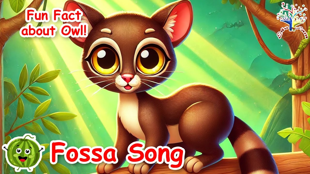The Animal Sounds Song || Fossa || Kids Nursery Rhymes | Best Learning ...