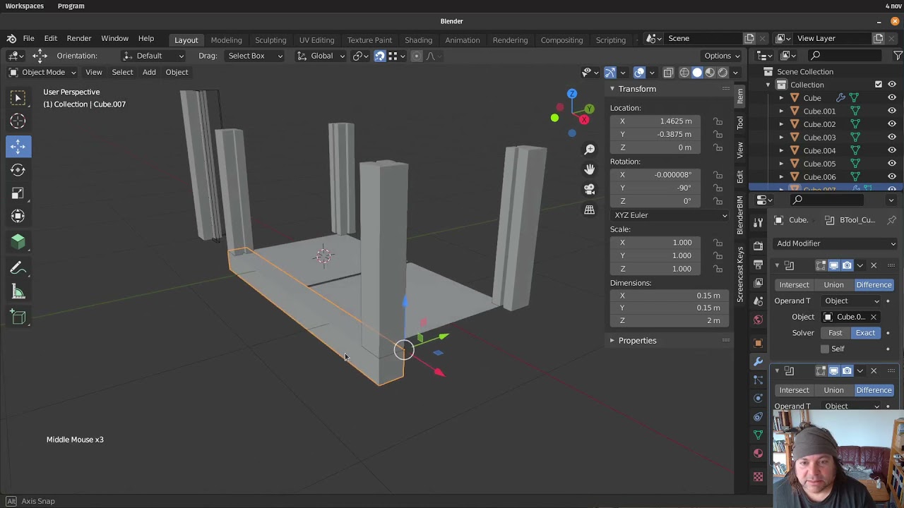 Build a compost bin in Blender - YouTube
