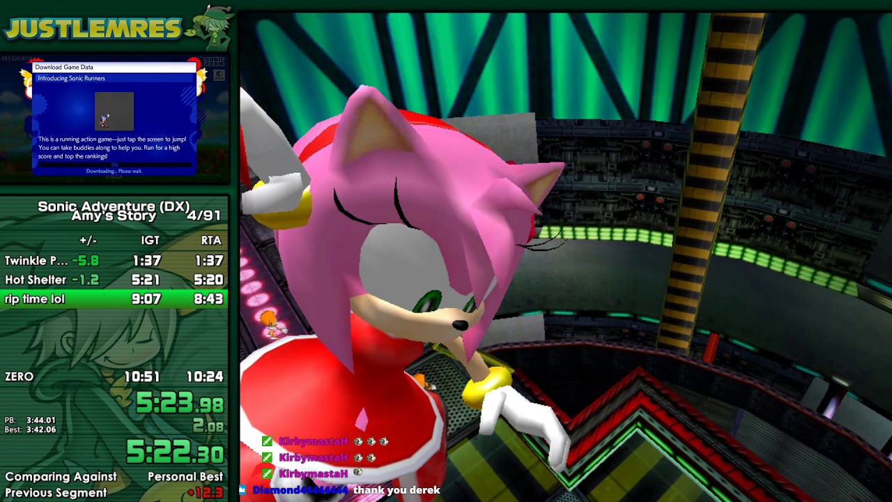 SADX - Amy Story in 10:24.05 IGT - YouTube