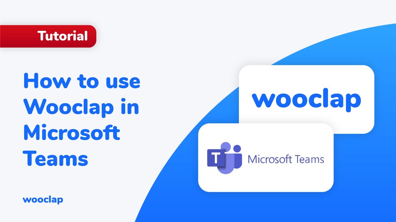 Tutorial: How to use Wooclap in Microsoft Teams - YouTube