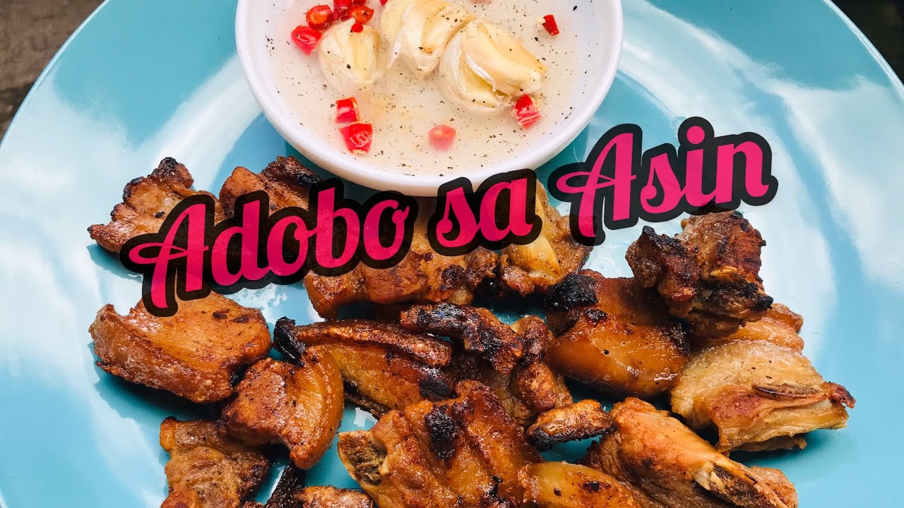 Adobo sa Asin Recipe - YouTube