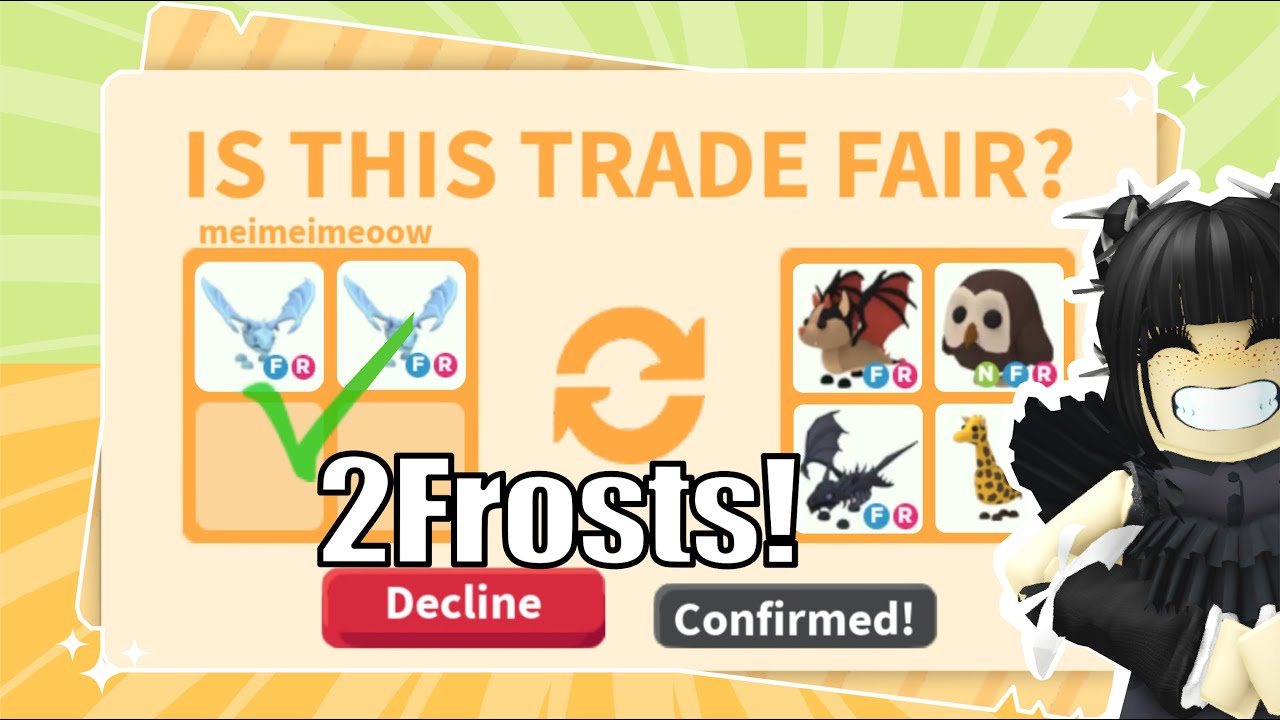 😱 WHAT PEOPLE TRADE FOR 2 FROST DRAGONS IN 2023 | Adopt Me Trading ...