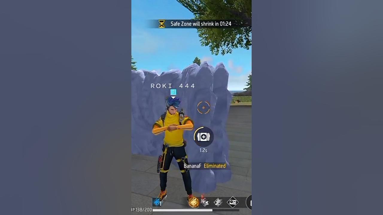 ROKI FF #frrefire #garenafreefire #shorts - YouTube