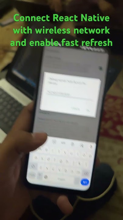 Connect React Native App In Wireless Network Coding Javascriptframework React Code Android