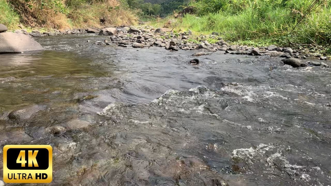 Natural healing the sound of gurgling water for health & calming the ...