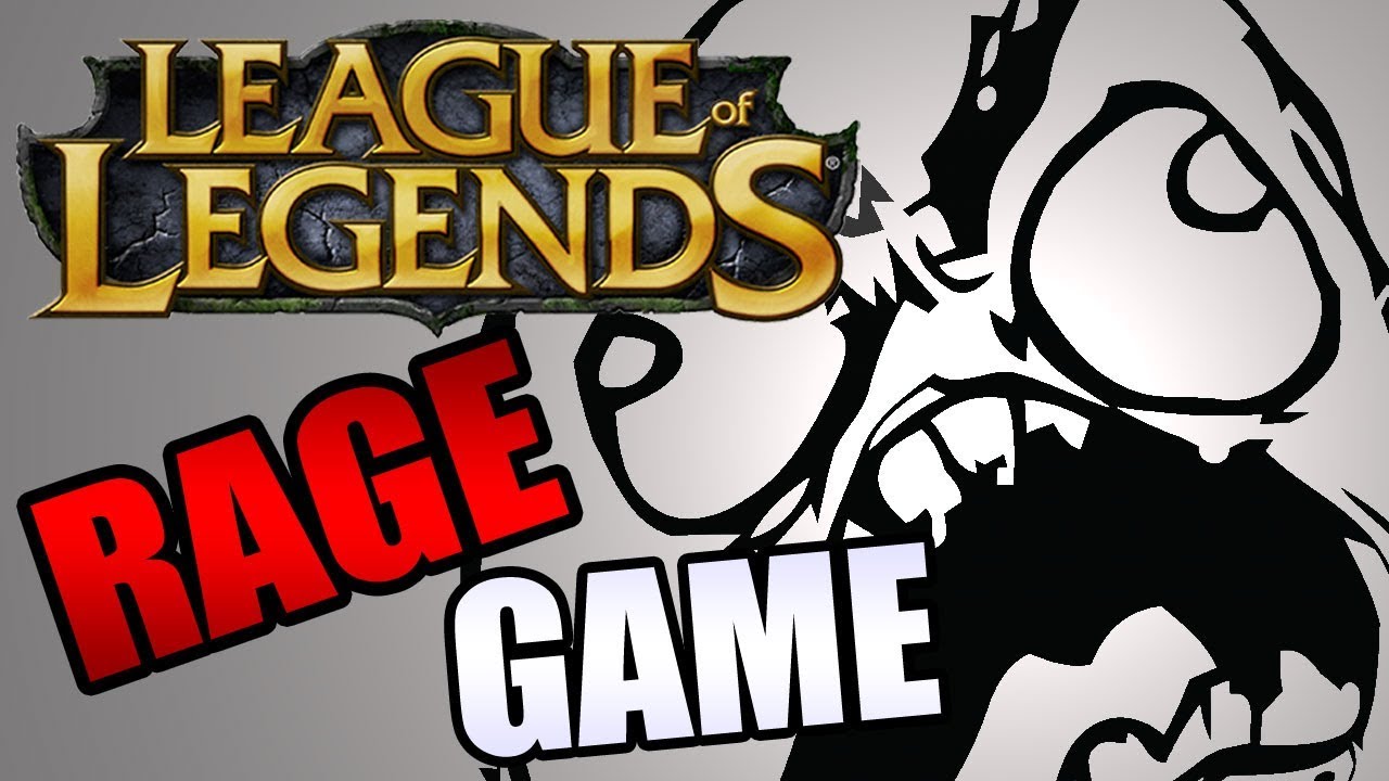 League Of Legends - Funny Rage Compilation - YouTube