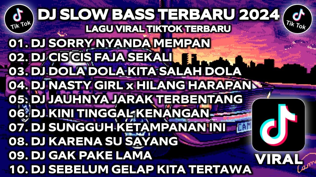 DJ DLOW BASS TERBARU 2024 DJ TEREK BALE DJ CIS CIS FAJA SKALI DJ DOLA ...