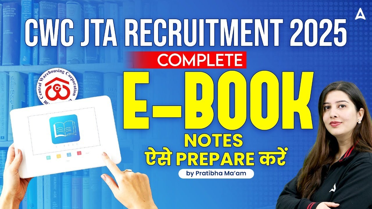 CWC JTA RECRUITMENT 2025 | Complete E-Book & Notes | Best Preparation ...