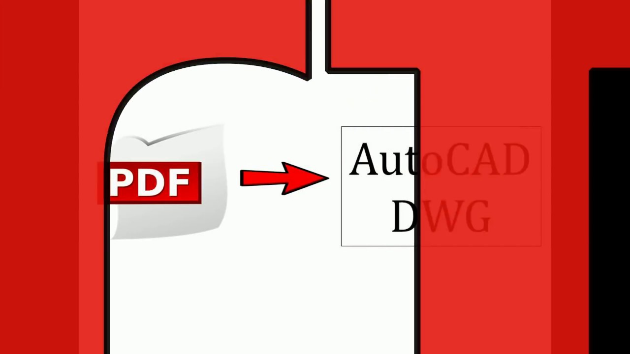 How to convert your PDF to DWG FAST! - YouTube