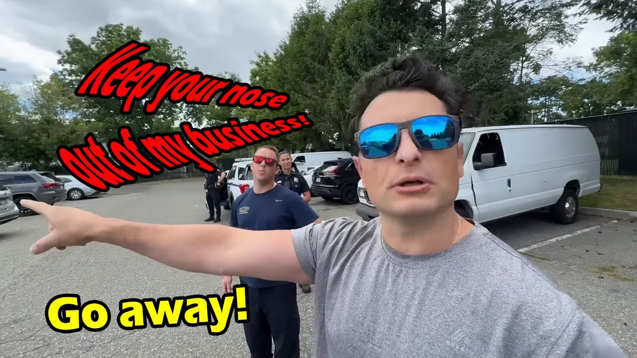 Authoritarian Police Confront Activist for Uncovering Their Corruption ...